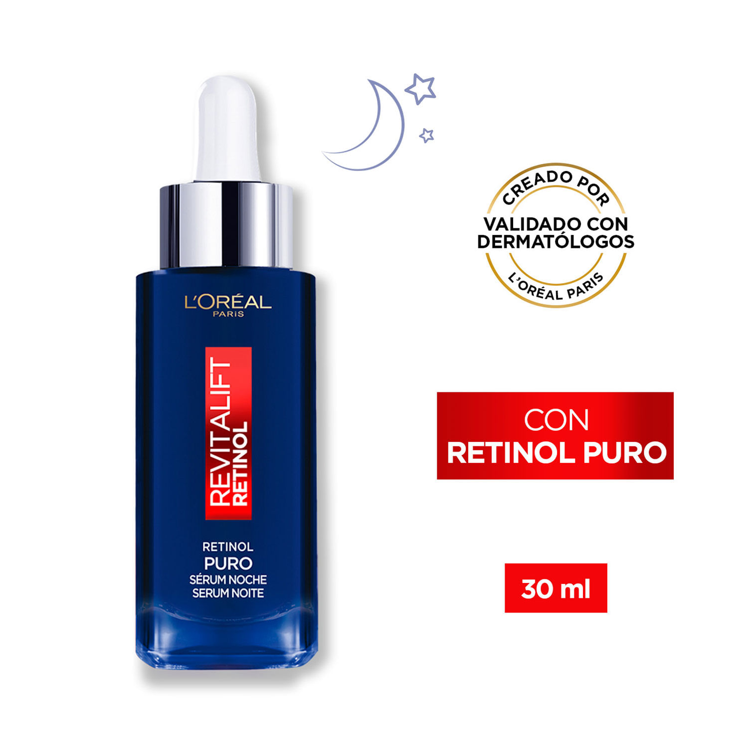 Revitalift Sérum Retinol Puro | Antiedad y Renovación