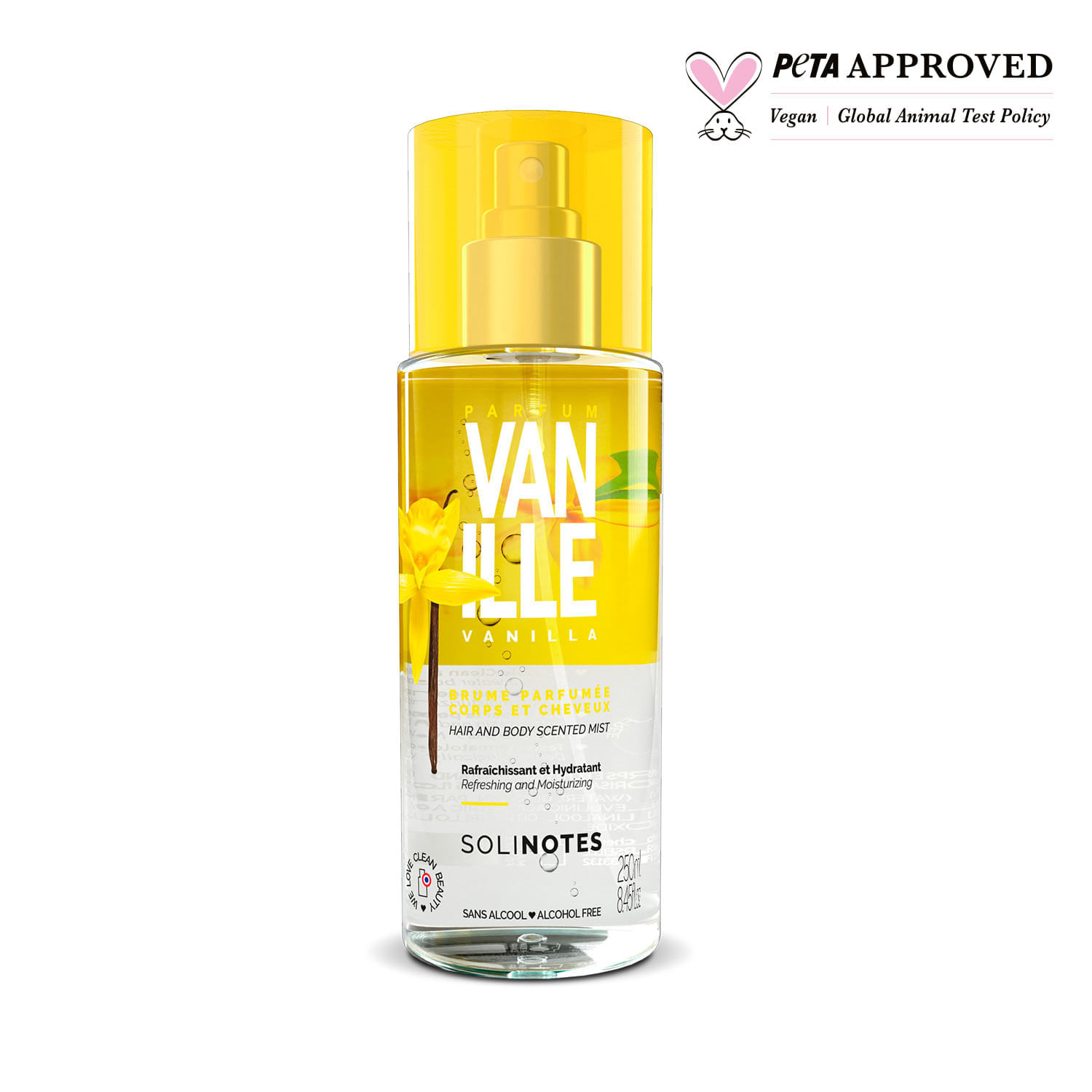 Solinotes Body Mist Vanilla