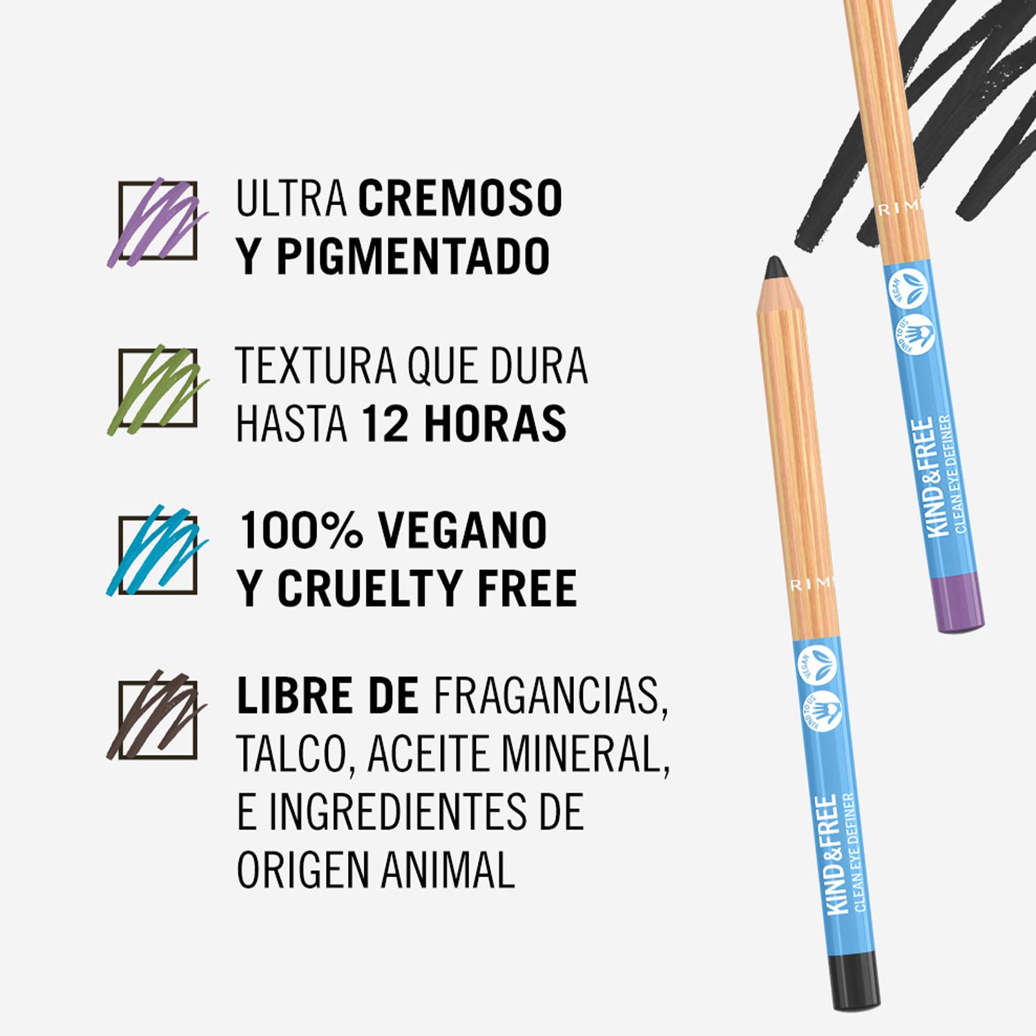 KIND & FREE CLEAN EYE LINER | Juleriaque