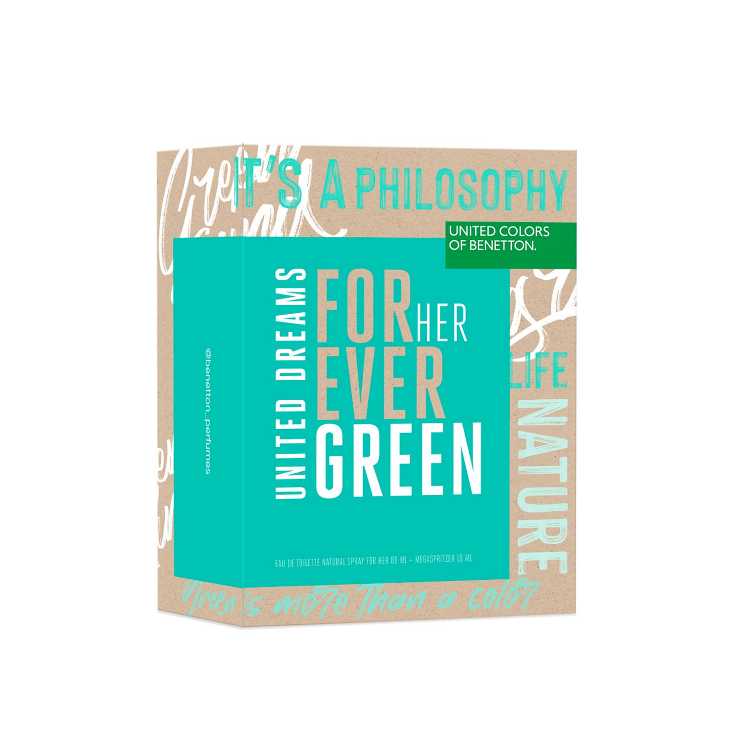 UNITED DREAMS FOREVER GREEN HER EDT | Juleriaque